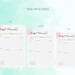 Cute Monthly Budget Planner, Monthly Budget Template, Digital Budget ...