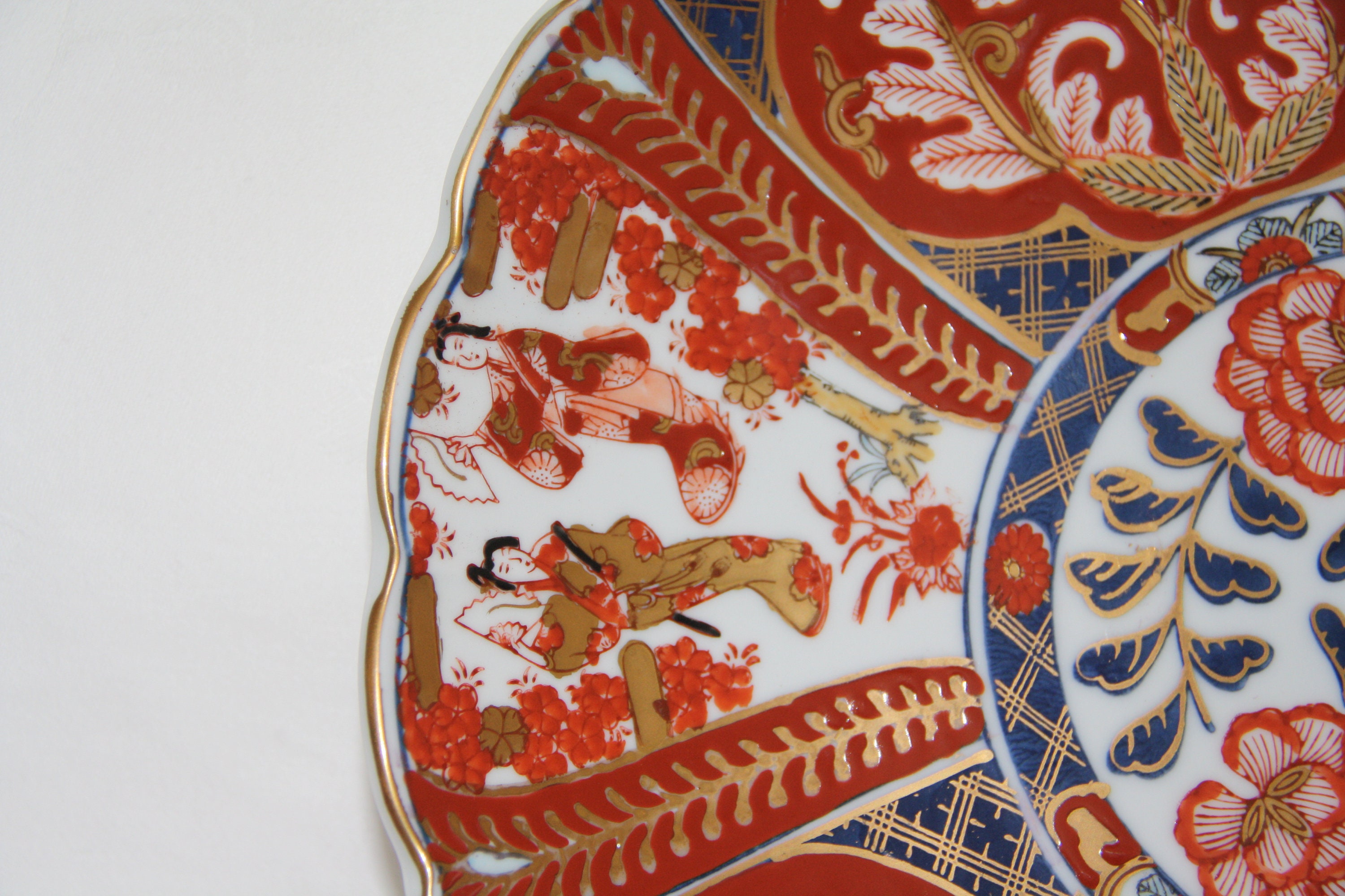 Gold Imari hand Painted Japan Decorative Plate - Etsy