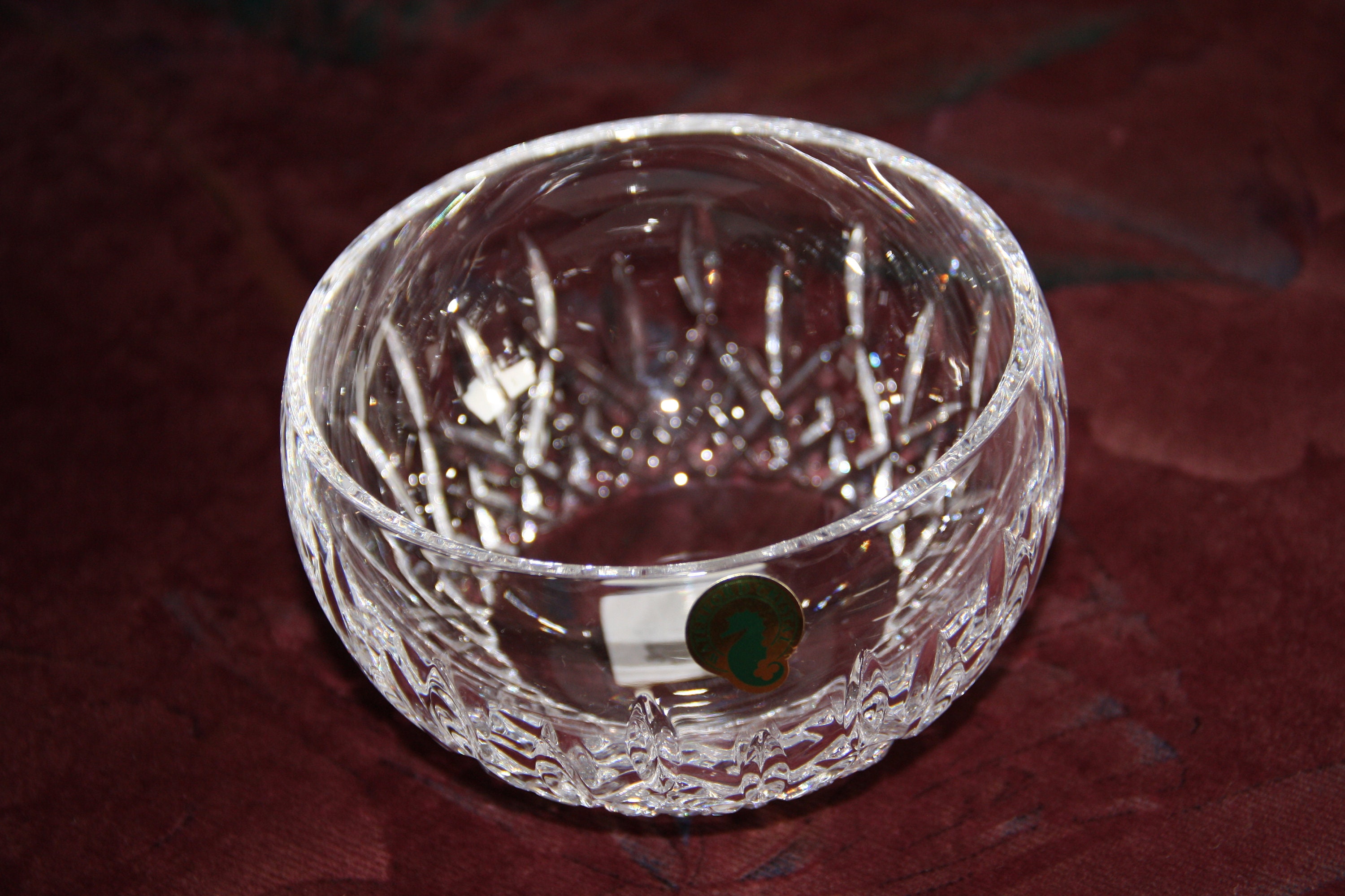 Waterford lismore Crystal Candy Dish With Original - Etsy