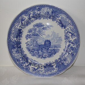 Three Spode Plates From the Spode Blue Room Collection: Aesop's Fables ...