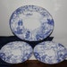 Three Spode Plates From the Spode Blue Room Collection: Aesop's Fables ...