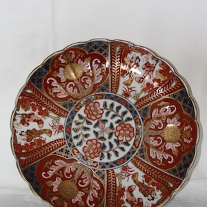 Gold Imari hand Painted Japan Decorative Plate - Etsy