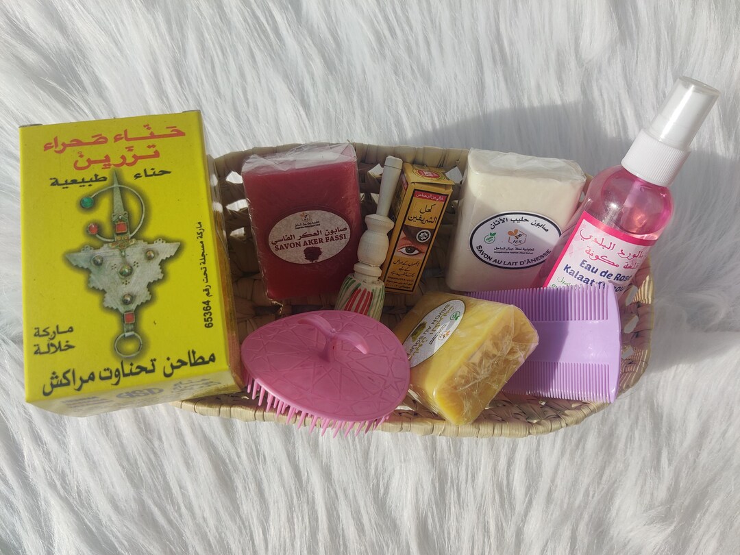 Moroccan Hammam Kit: Traditional SPA Gift Set - Etsy