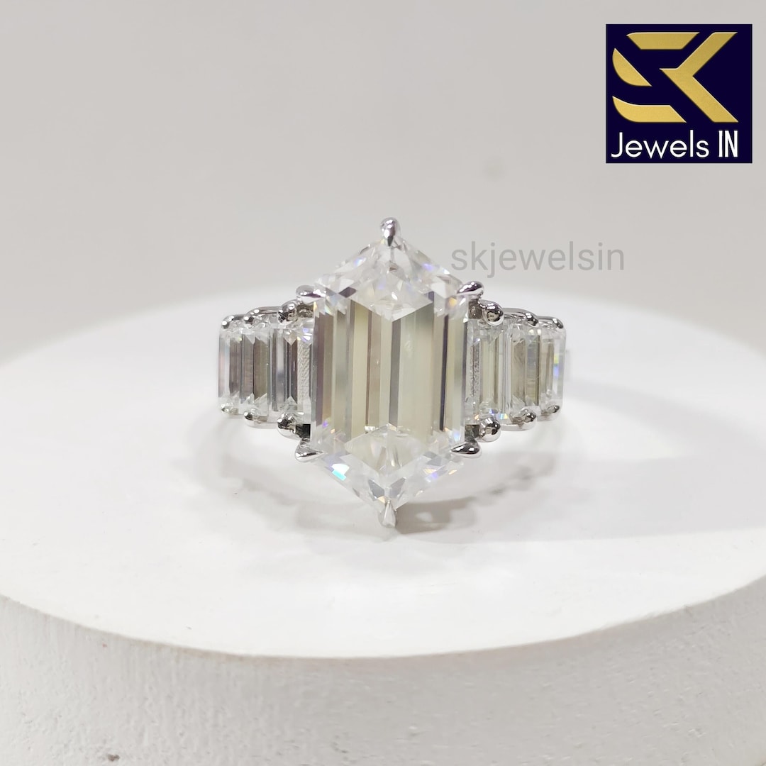 Dutch Marquise Engagement Ring, 10K 14K Gold Unique Wedding Ring for ...