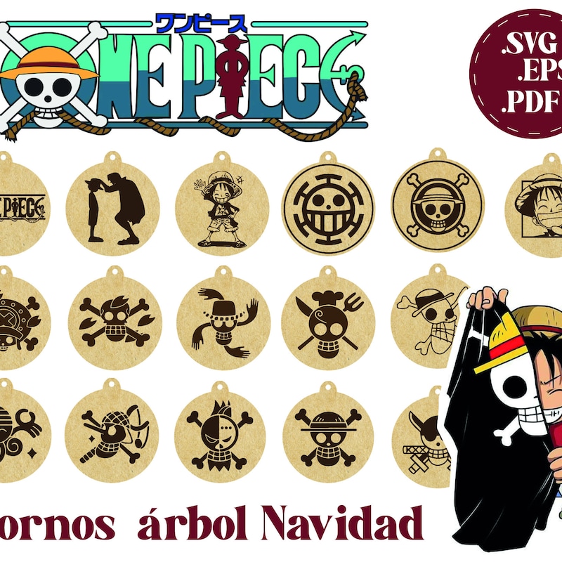 One Piece Paper Model Kit - Etsy