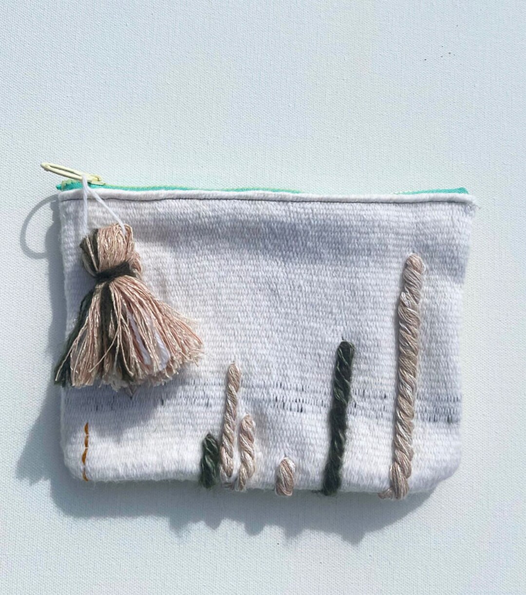 Hand Woven Zipper Pouch - Etsy