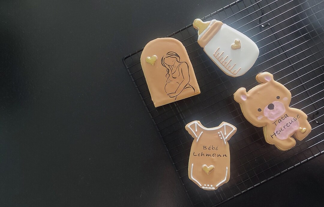 Birth Cookies - Etsy