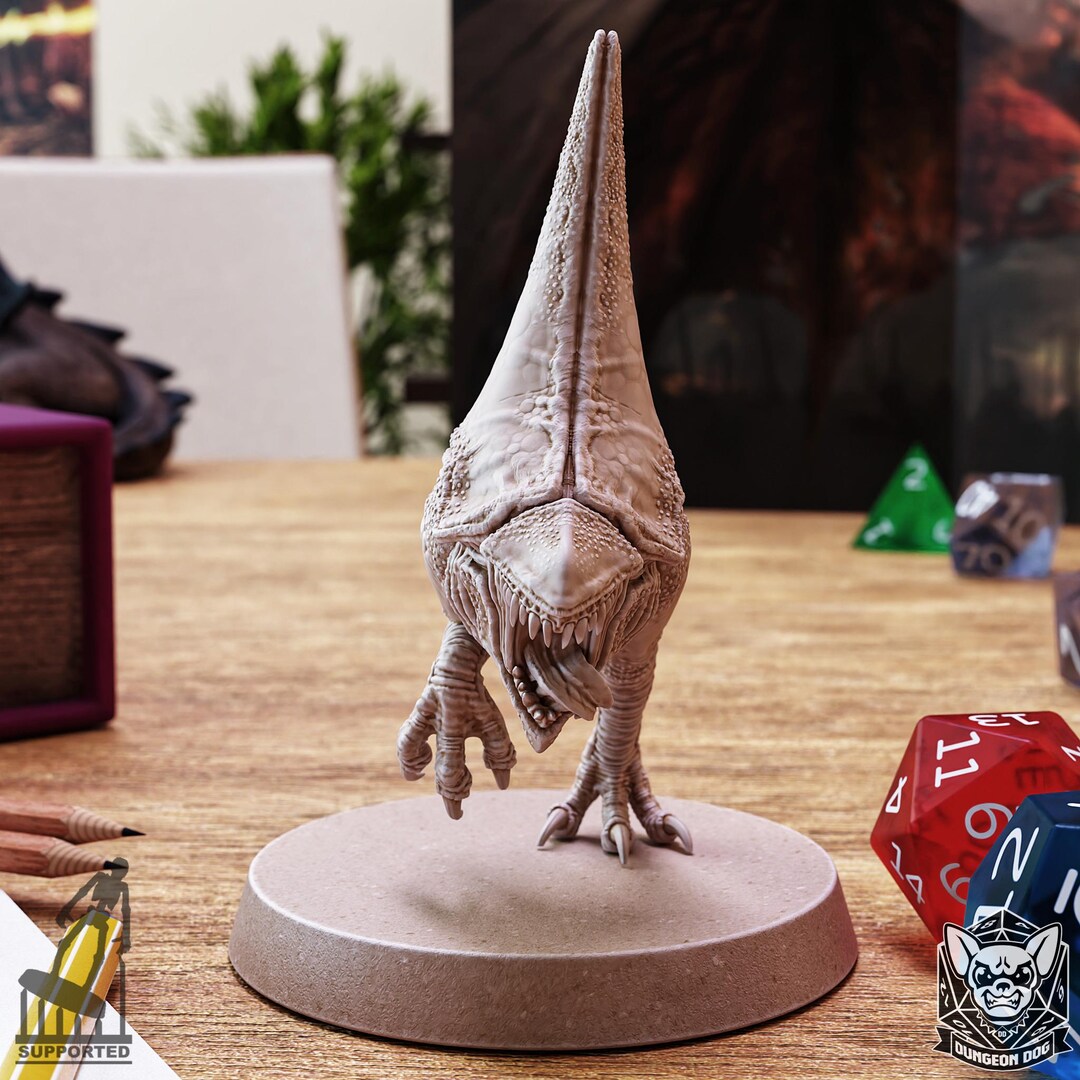 Dungeon Dog - Abyssal Chicken - E - Resin Figurine - Etsy