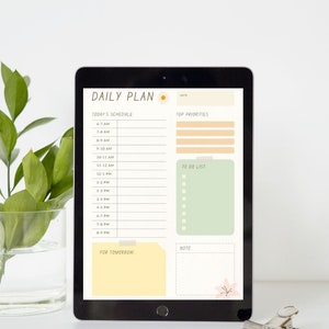 Every Day Digital Planner. Daily Personal Planner. I Pad Planner ...