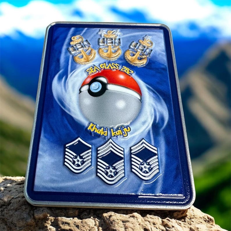 US Navy Chief Pokemon Card - Etsy