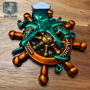 US Navy Sailor "squid" Coin - Etsy