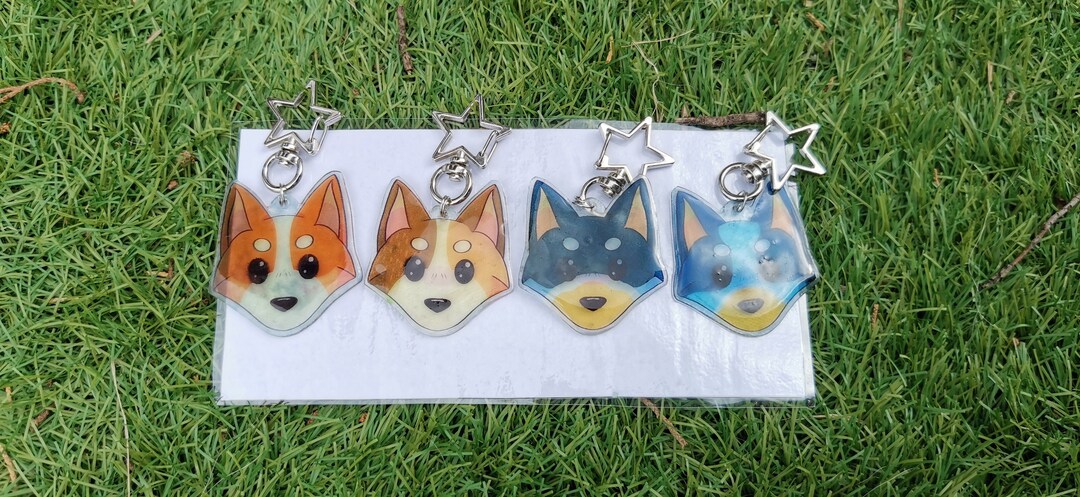 Bluey Keyrings - Etsy