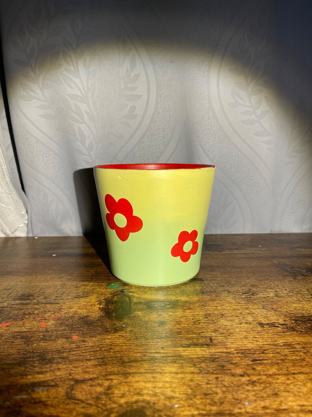 2000s Inspo Flower Doodle, Flower Pot 12cm 4.7in - Etsy