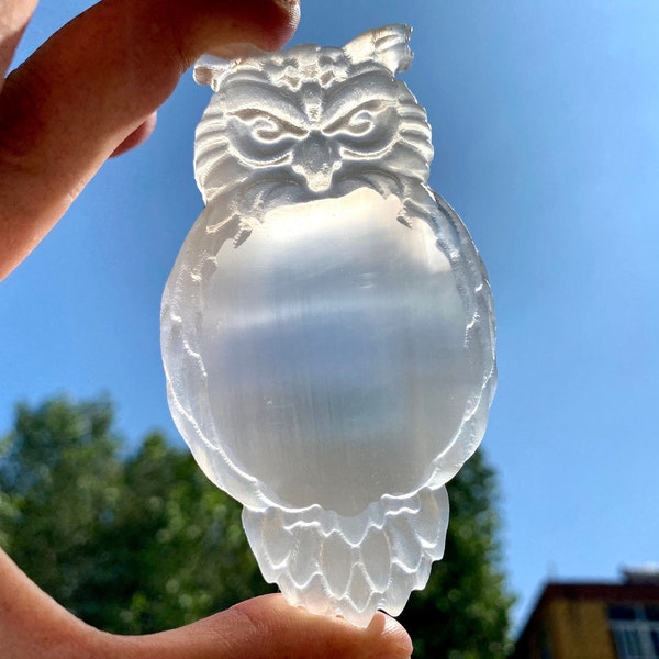 Selenite Sculpture - Etsy