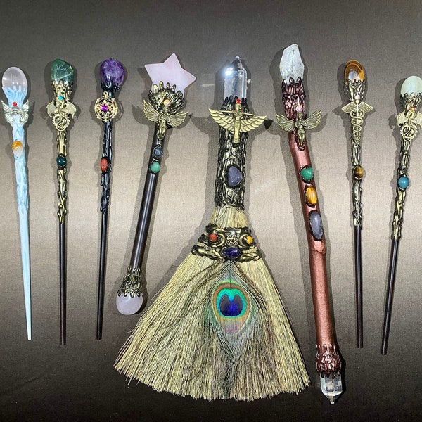 Magic Crystal Wand - Etsy