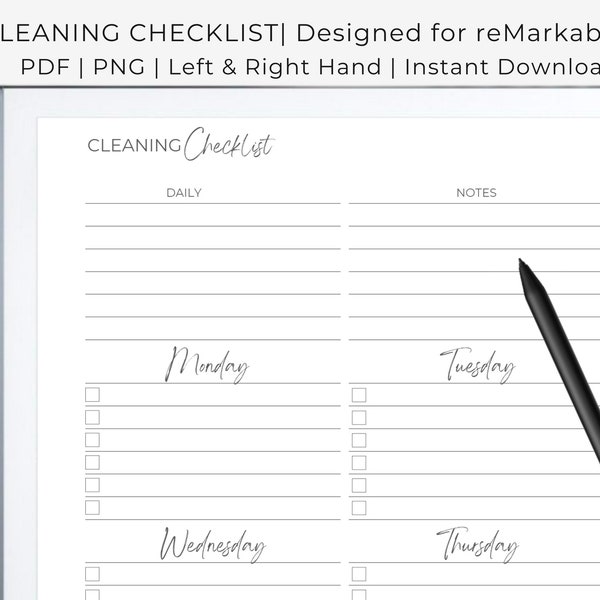 Remarkable Checklist - Etsy