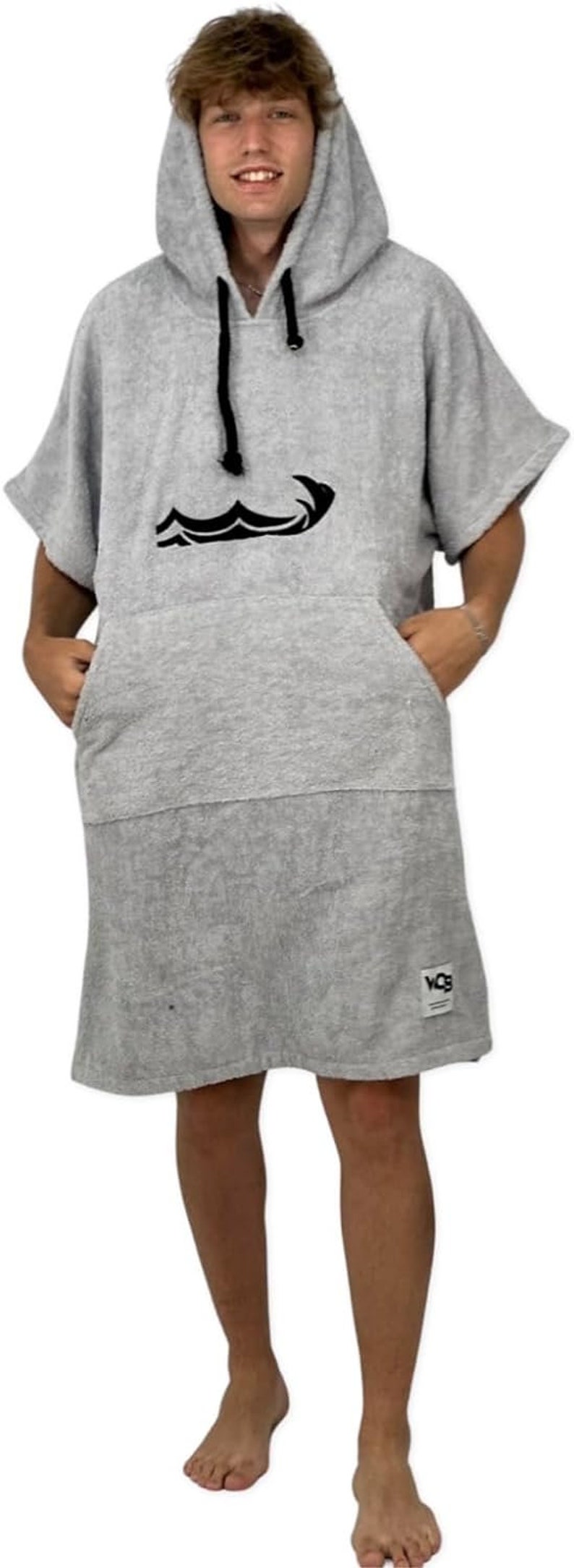 Surf Poncho Cotton Adult Hooded Towel, Beach Poncho, 100 % Cotton Swim ...