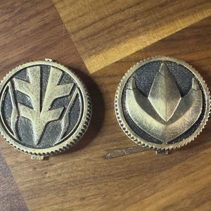 Power Rangers MMPR Original Power Coin Replica Set: Lightning Morpher ...