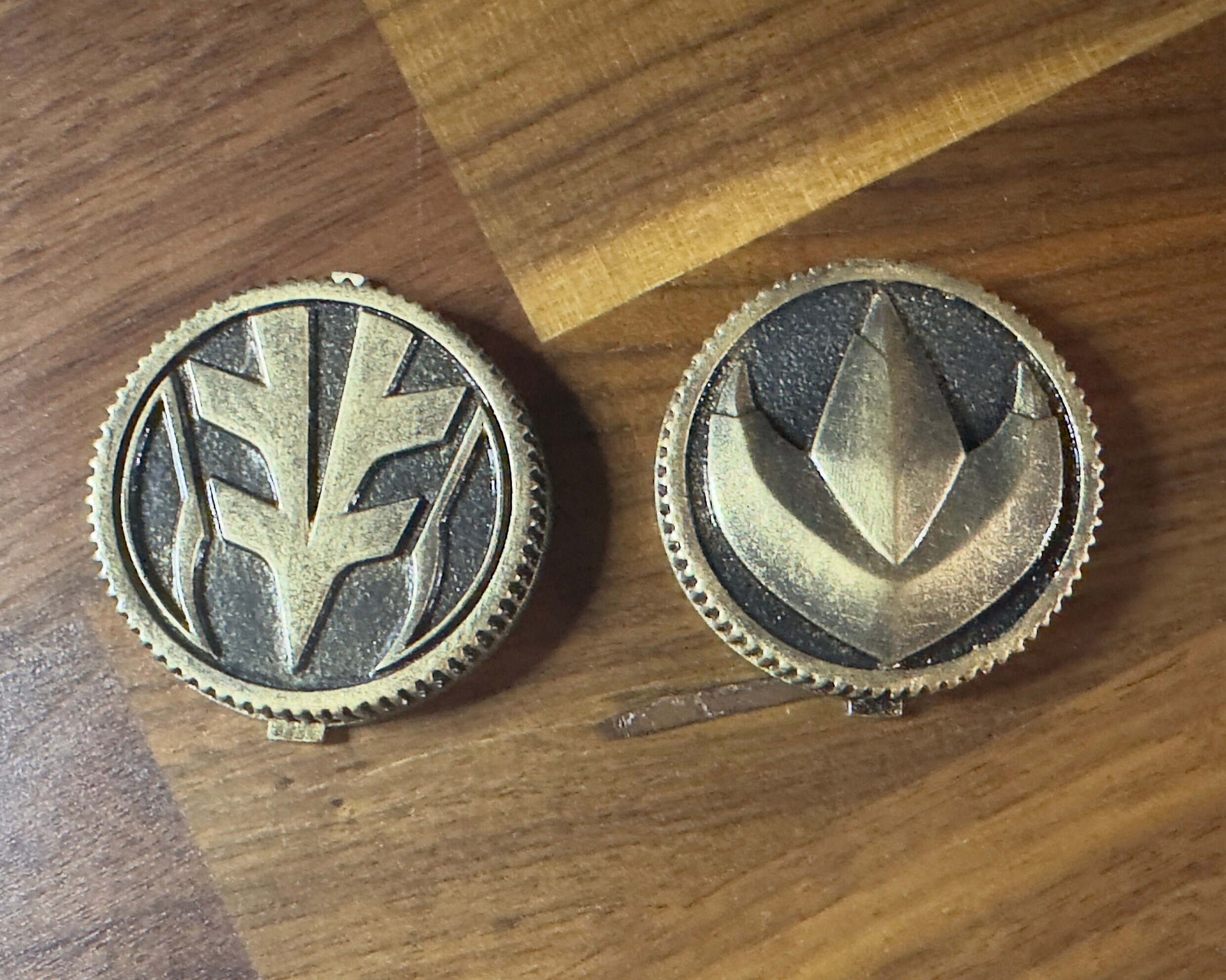 Power Rangers MMPR Original Power Coin Replica Set: Lightning Morpher ...