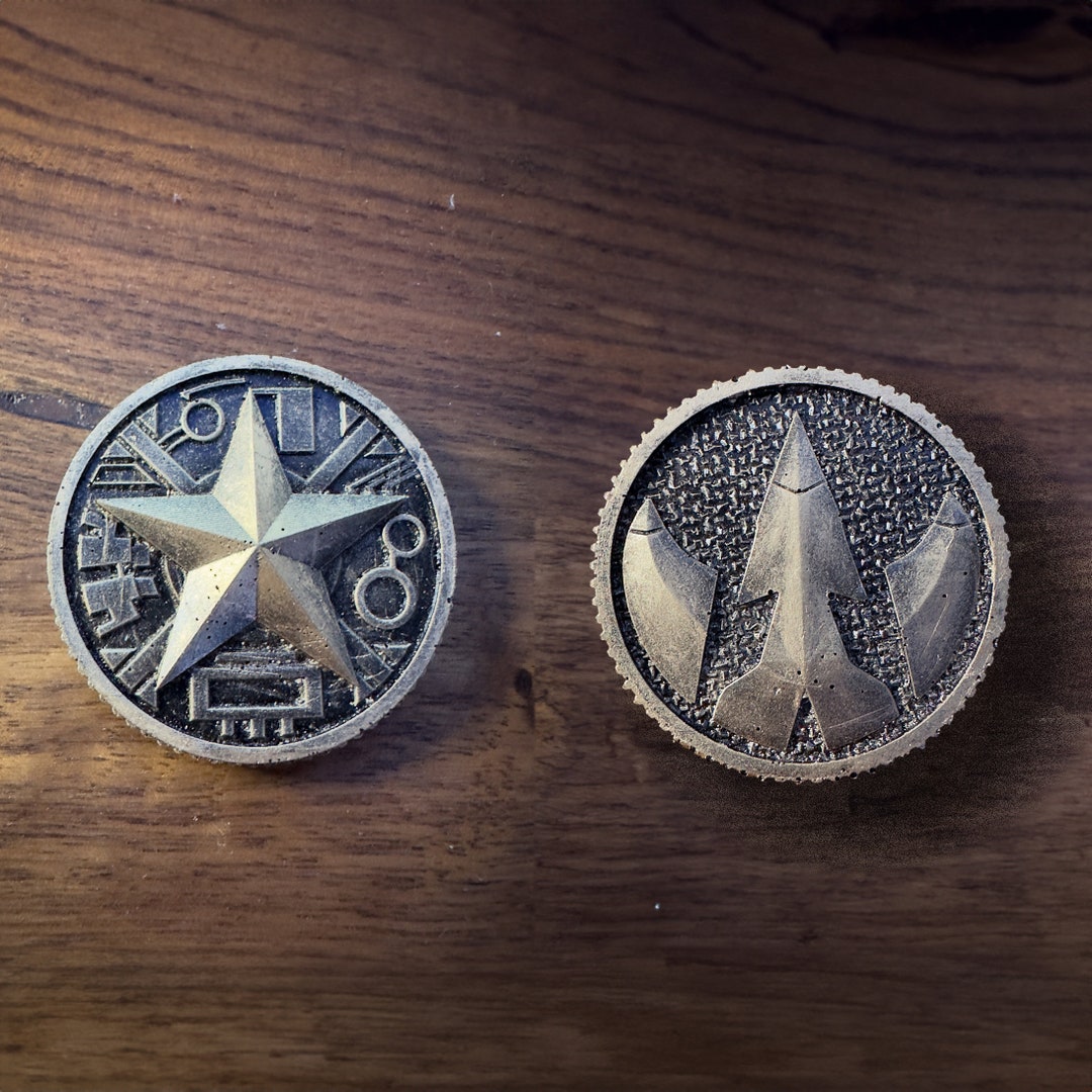 Lord Drakkon Power Rangers Power Coin Replica Set Tommy Oliver Master ...
