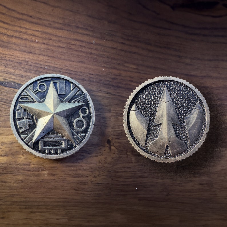 Lord Drakkon Power Rangers Power Coin Replica Set Tommy Oliver Master ...