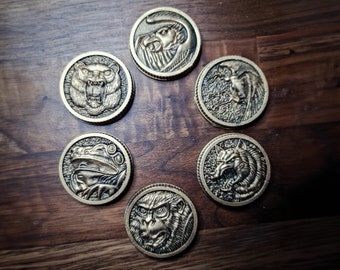 Power Coins | Mighty Morphin' Ninjetti | 3d-printed Coins | All Morpher ...