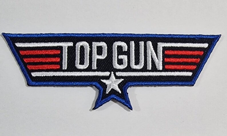 US Navy Fighter School -topgun-wing -iron-on/sew-on Patch Logo - Etsy