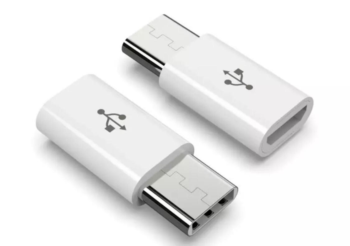 Micro USB to Type C Converter Adapter White - Etsy