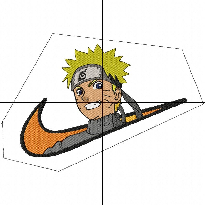 Naruto Anime Embroidery File Digital File PES DST - Etsy
