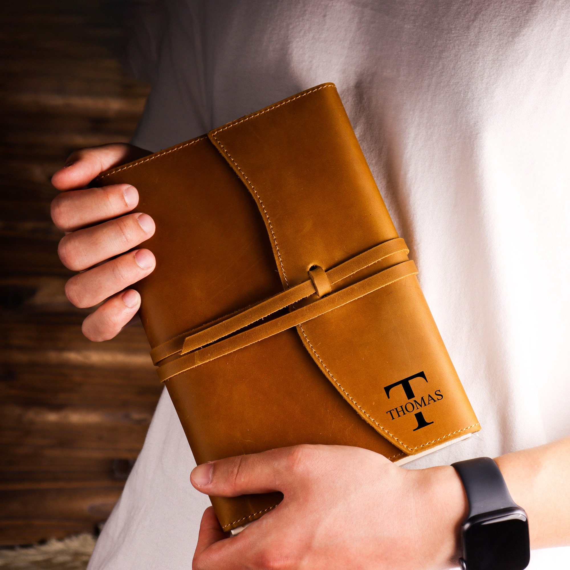 Leather Journal Refillable, Leather Notebook, Travel Journal, A5 A6 ...