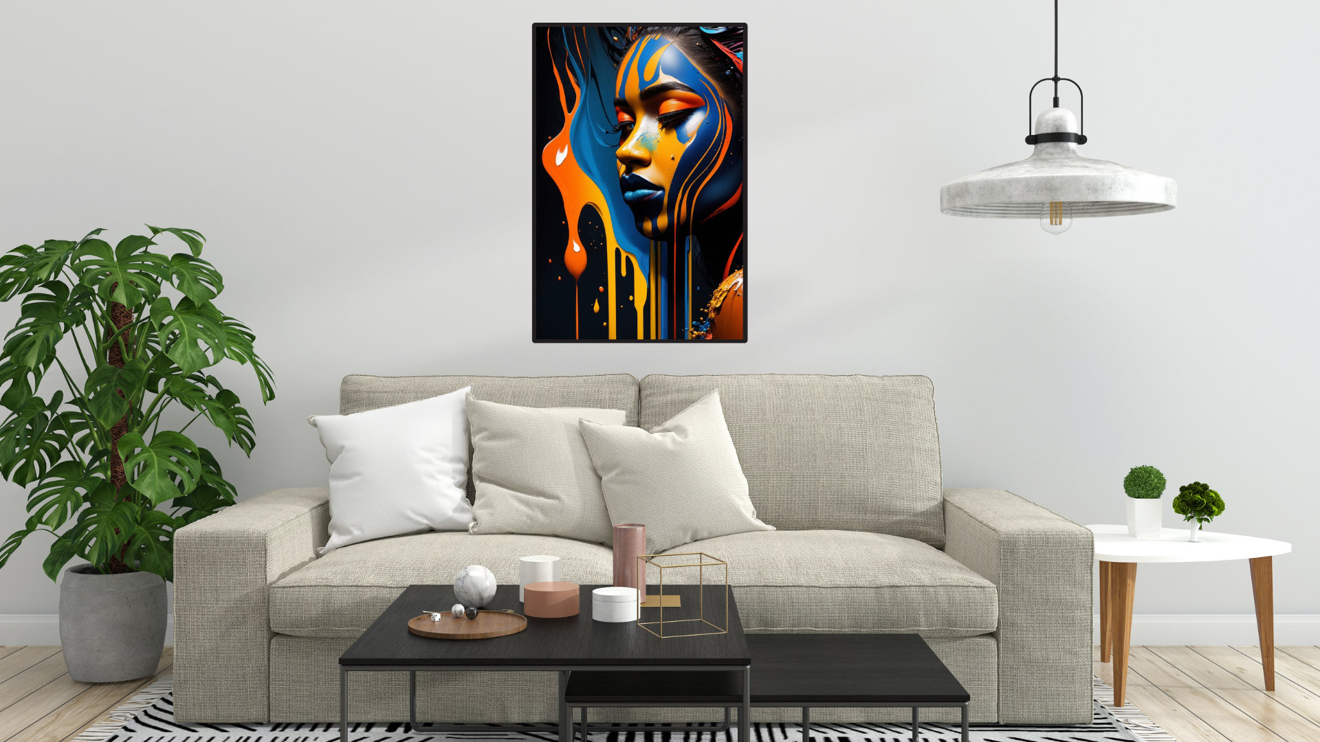 Art Printable, Colorfull Splash Art Painting | Human Art | Paint Drip ...