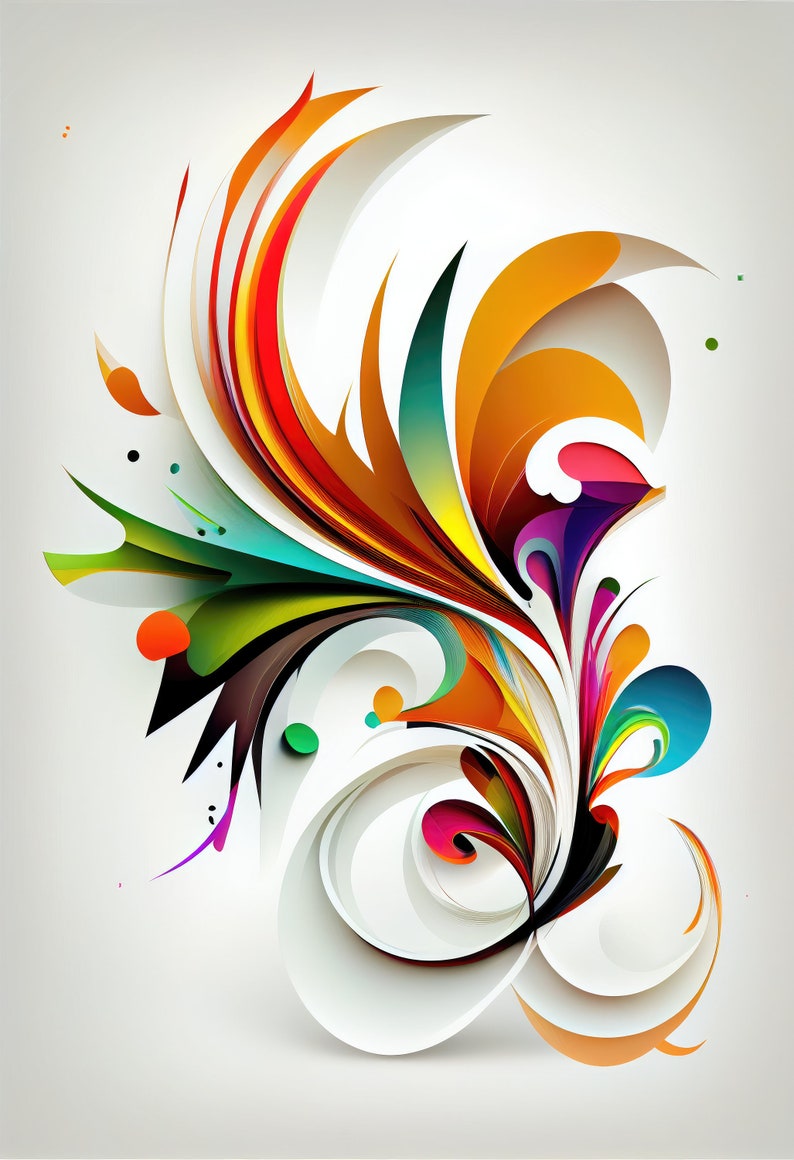 Modern Design Image Created by AI as a Downloadable File for the Office ...