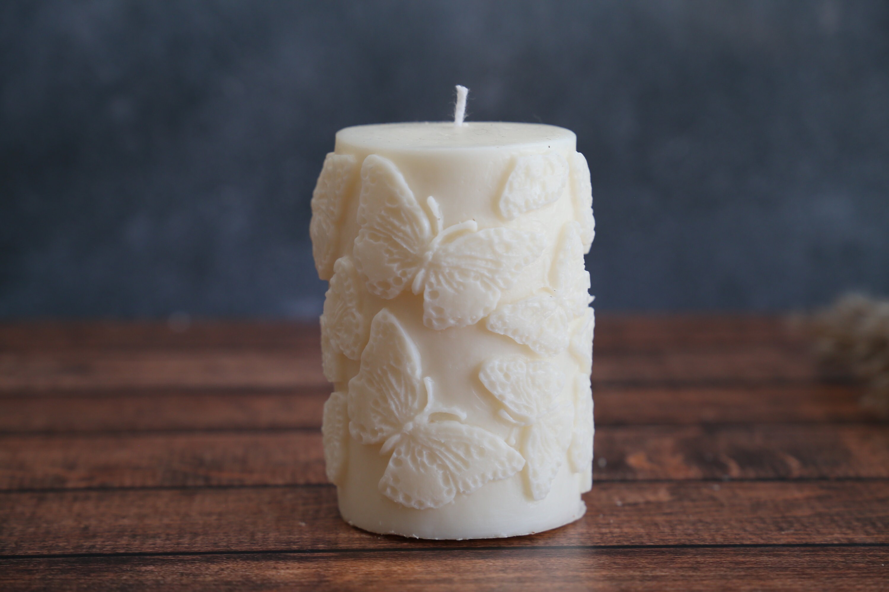 Butterfly Pillar Candle ,butterfly Gift and Décor Candle , Scented ...
