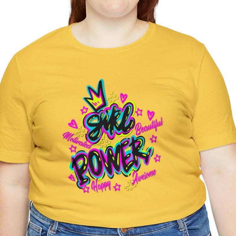 Girl Power T Shirt - Etsy
