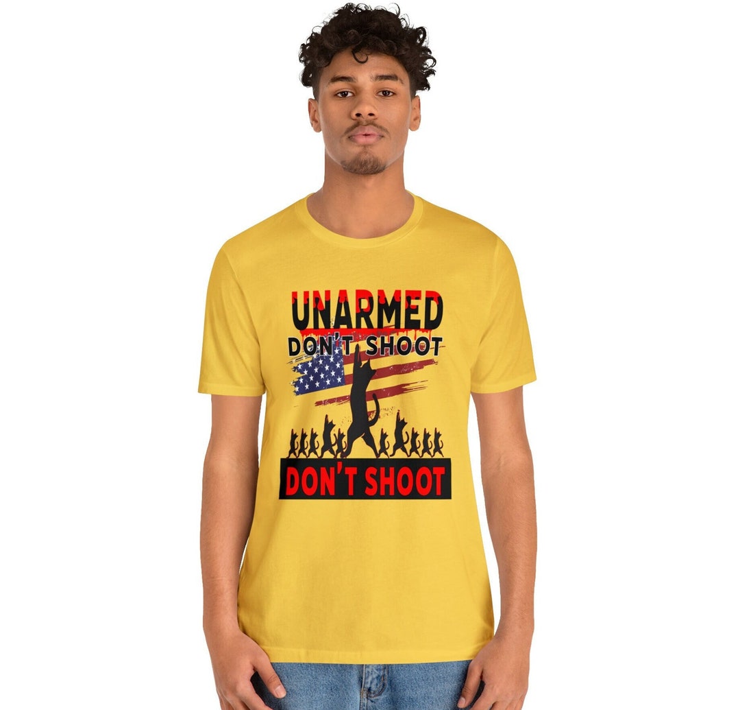 Activist Tshirt Against Police Brutality Black Lives Matter Tee Social ...