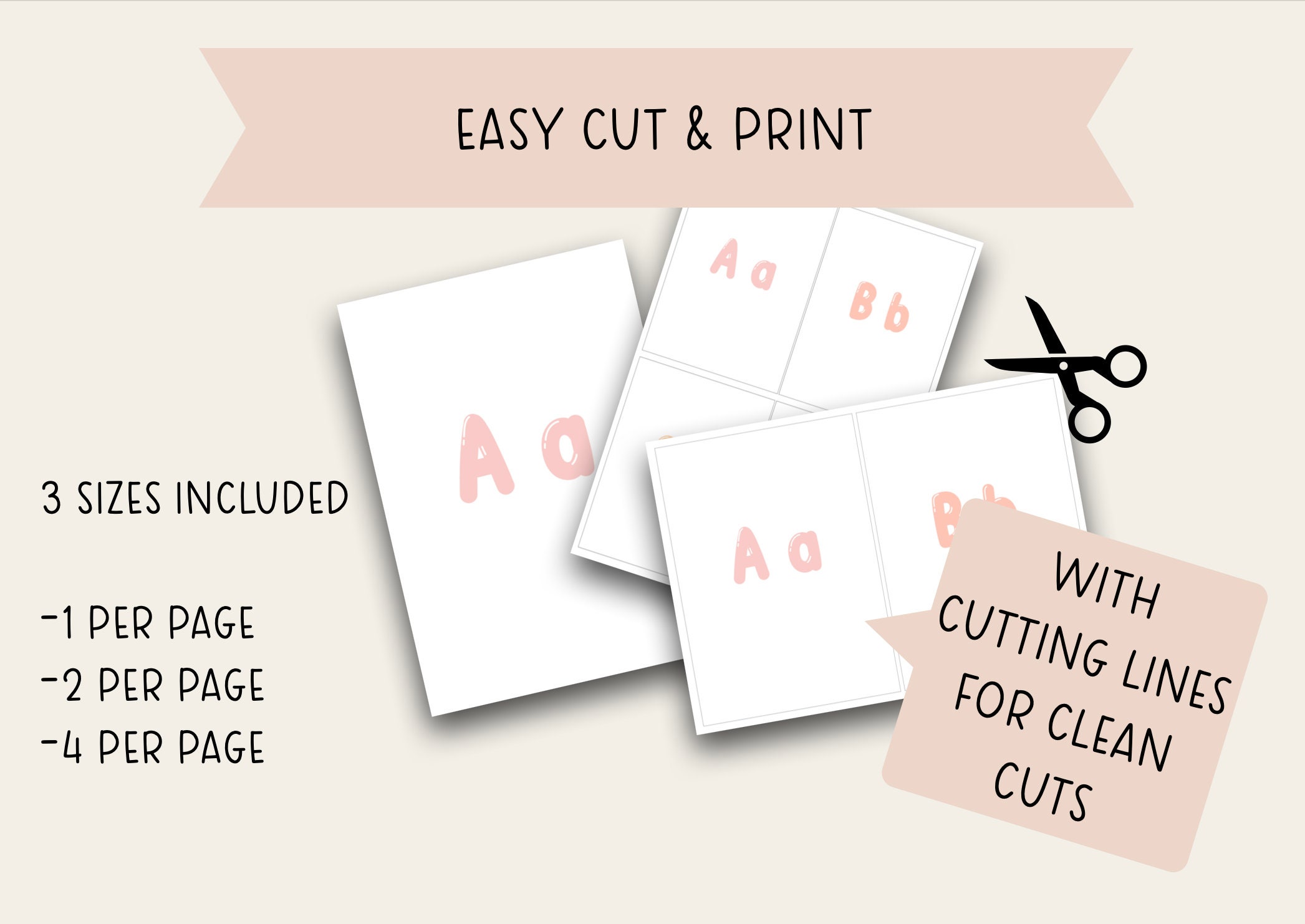 Shapes Cards Montessori, Alphabet, Letters Learning Material Children ...