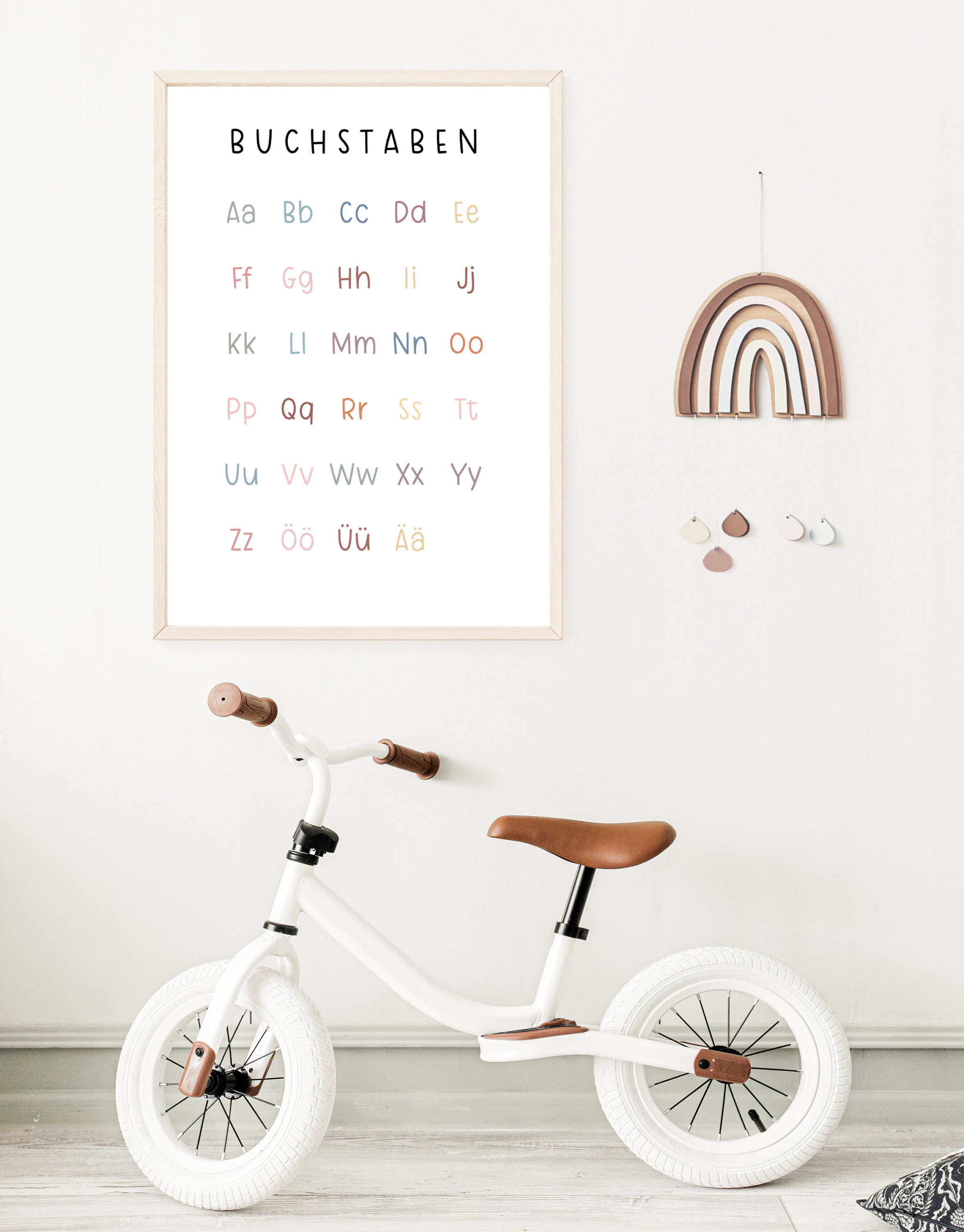 ABC Alphabet POSTER Nursery, Classroom Decor, Printable, Playroom Decor ...