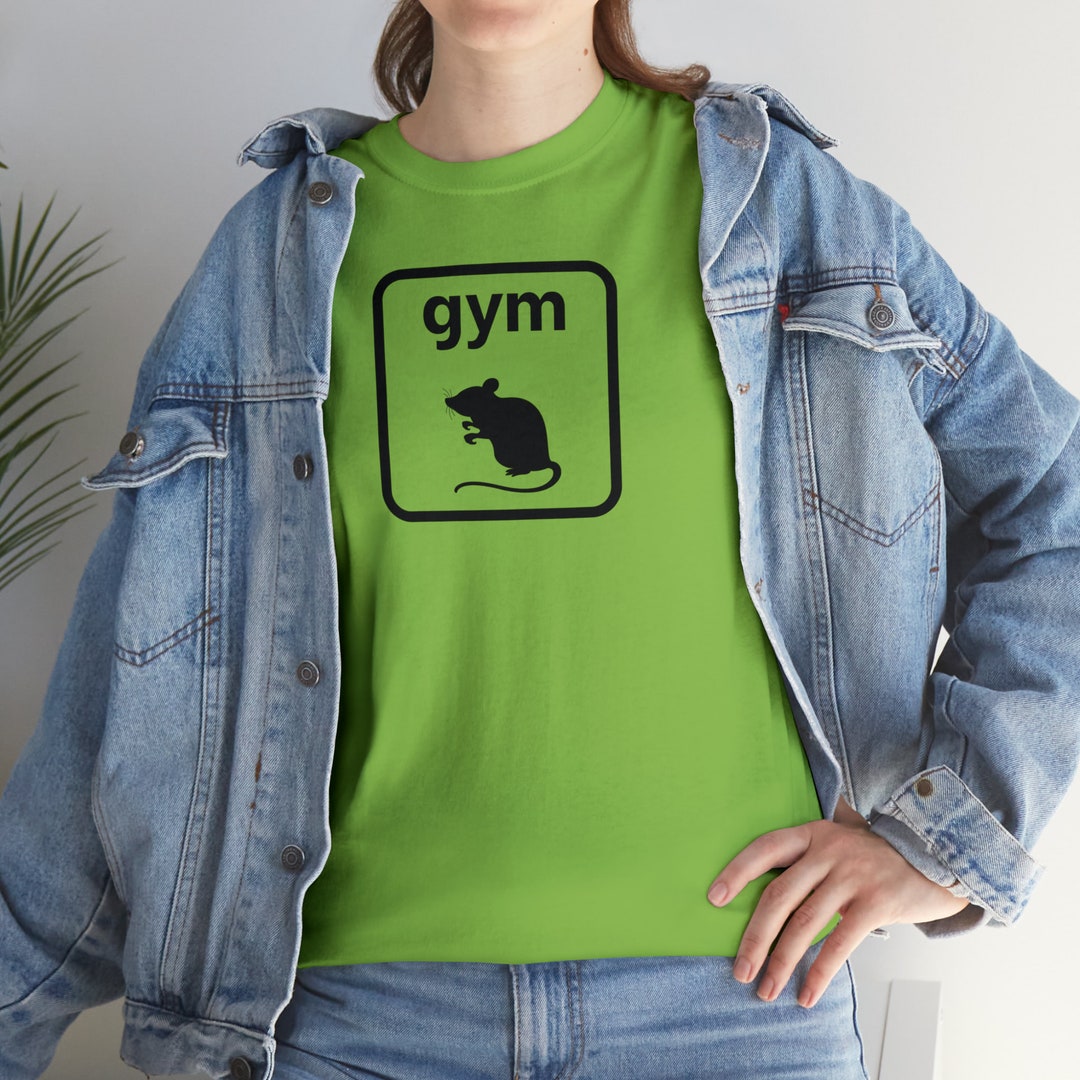 Gym Rat : Motivational Workout T-shirt - Etsy