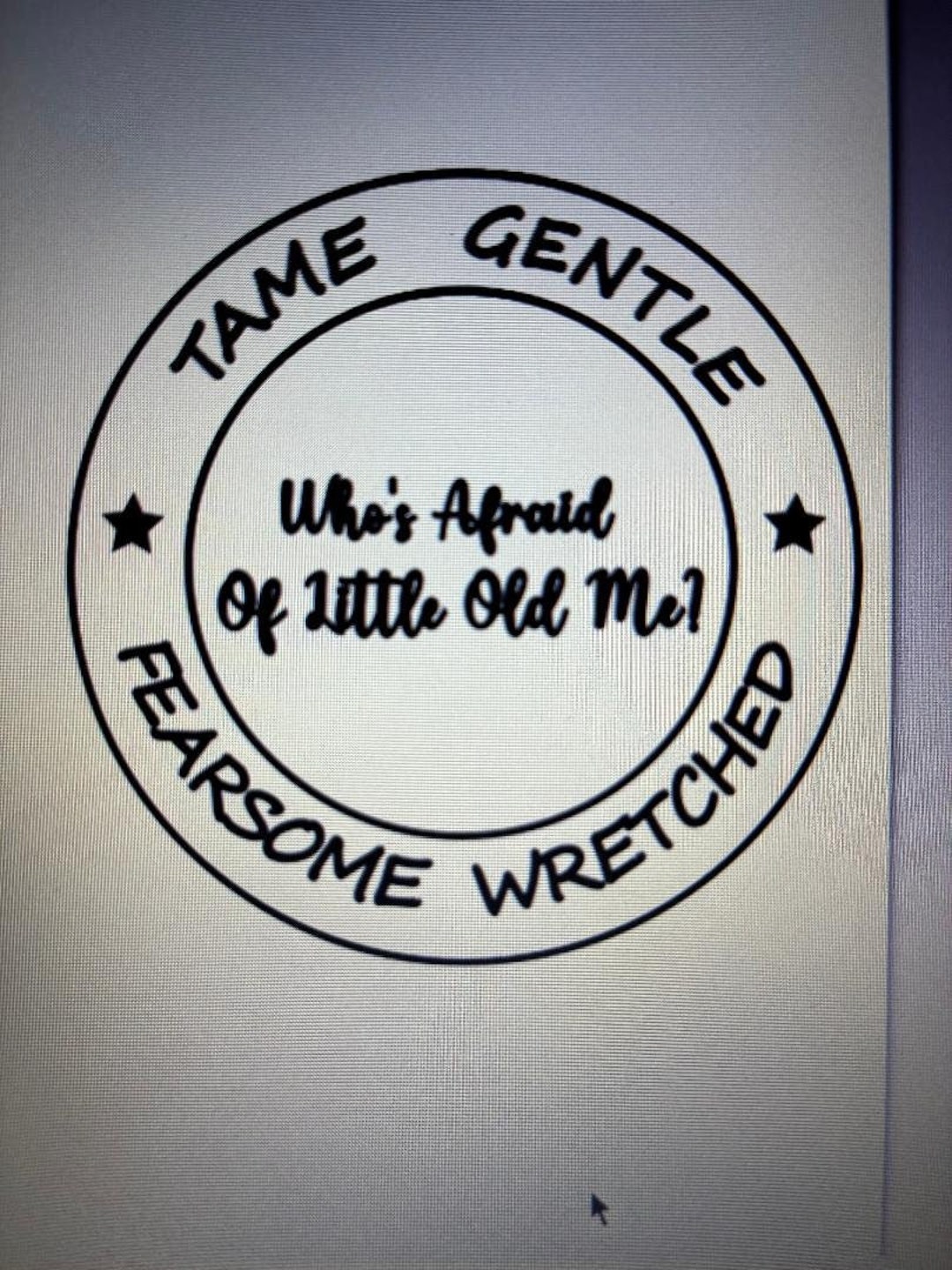 Taylor Swift TTPD Who's Afraid of Little Old Me SVG - Etsy