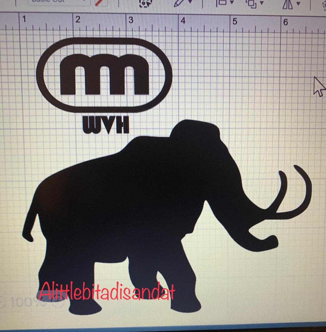 Mammoth WVH Cool SVG for Upcoming Tour!! - Etsy