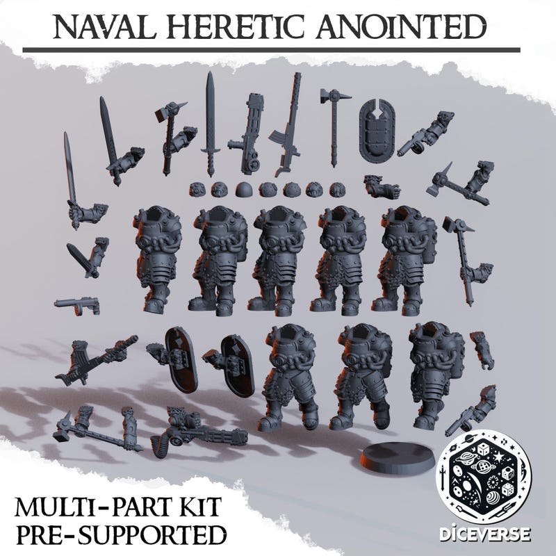 Naval Heretic Raiders - Etsy