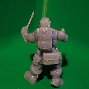 Spec Ops Resin Miniature Kit: 32mm Human Space Corps Proxies by ...
