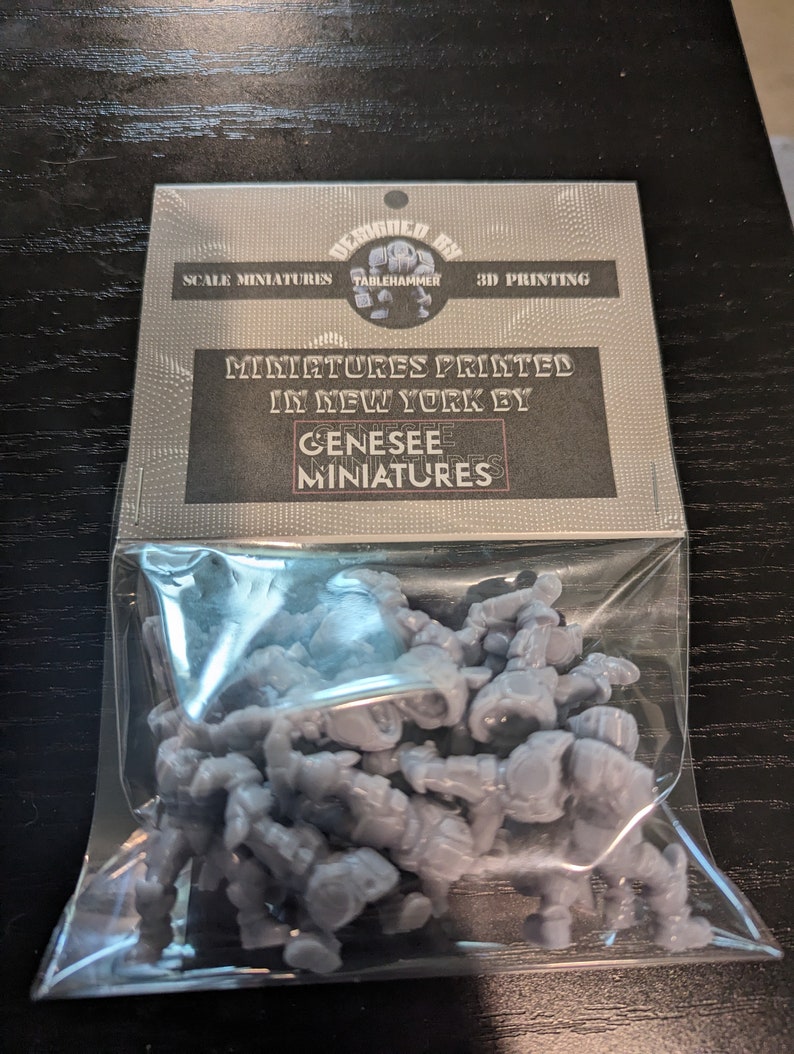 Spec Ops Modular Kit human Space Corps Creepy Space Humanoids ...