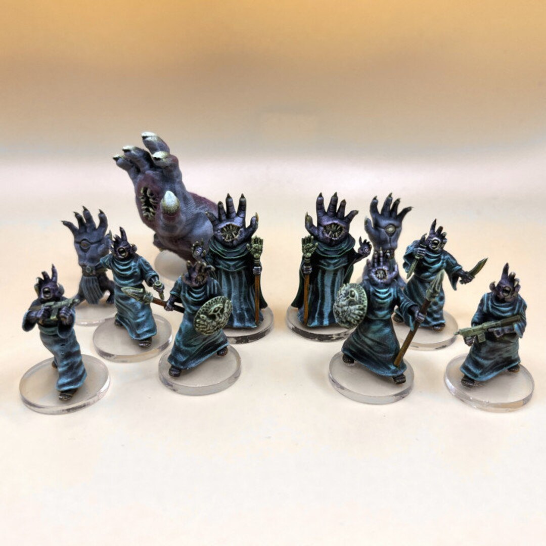 Mirror Walker Monsters: 32mm Resin Miniatures for D&D, Rpgs - Etsy