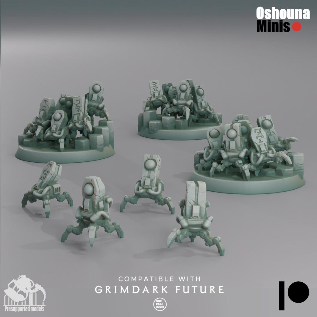 Doomed Empire Monolith Swarms: 32mm Robot Legions Proxy - Etsy