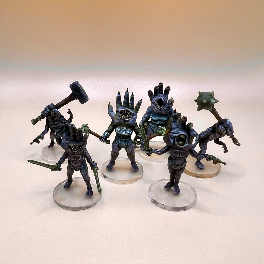 Mirror Walkers: Barbarous Proselytes - NPC Monsters - 3d Printed ...