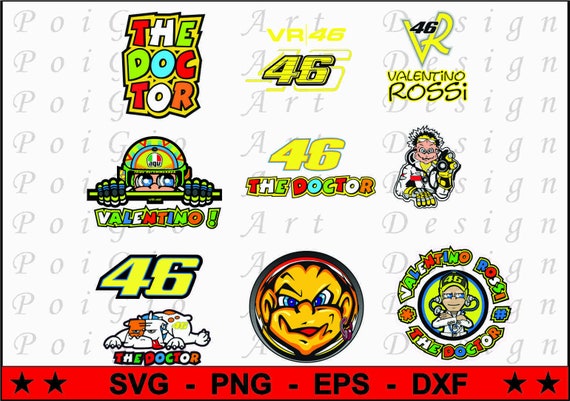 Valentino Rossi The Doctor Logo
