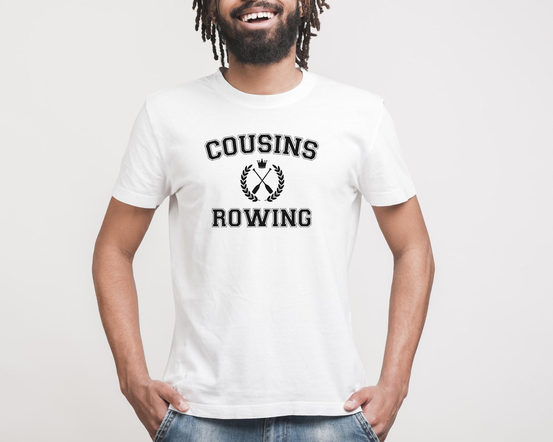 Cousins Rowing Svg the Summer I Turned Pretty Cousin Beach - Etsy