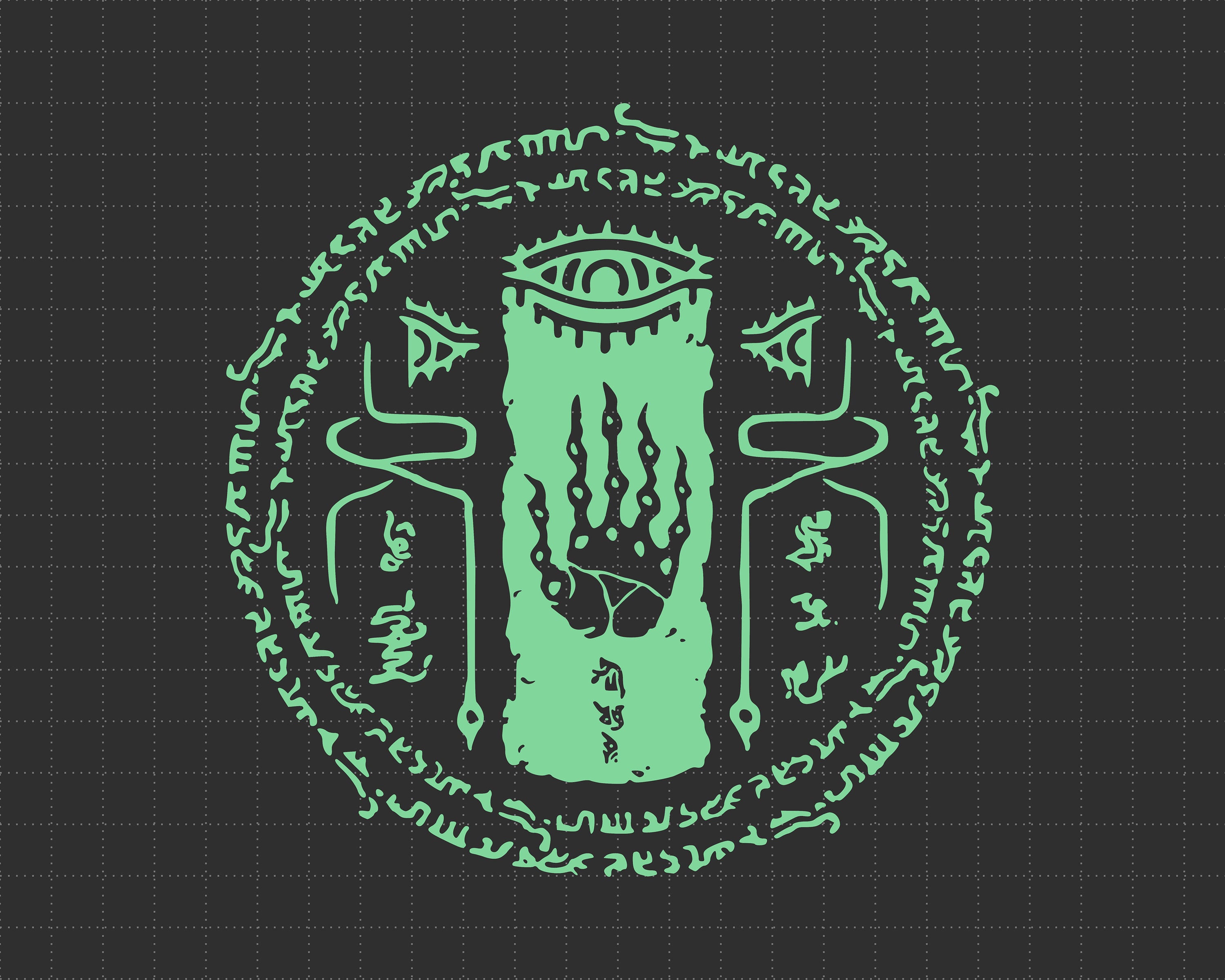 Legend Of Zelda Shield Pumpkin Stencils