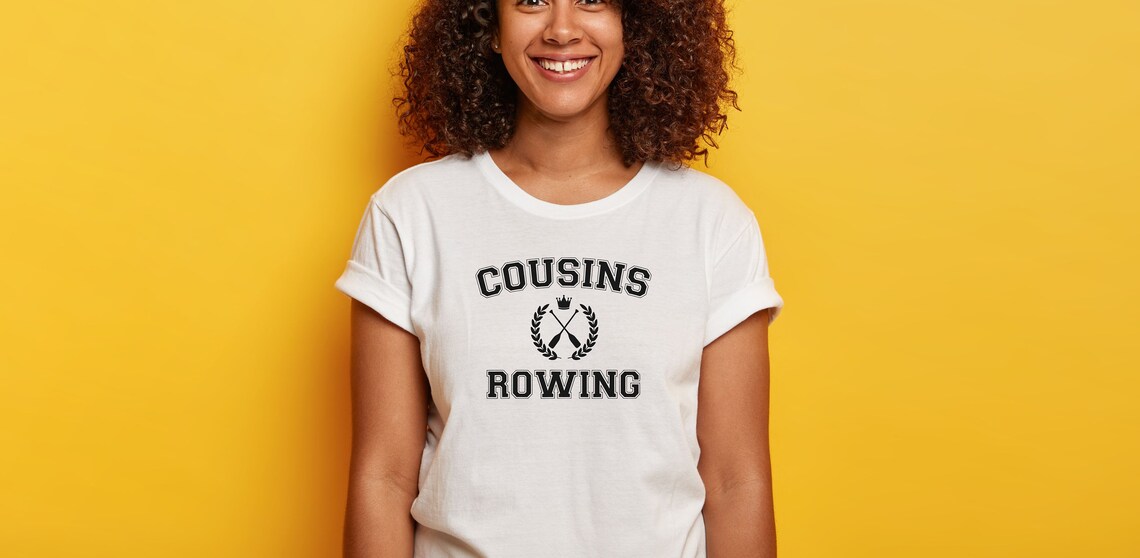 Cousins Rowing Svg the Summer I Turned Pretty Cousin Beach - Etsy